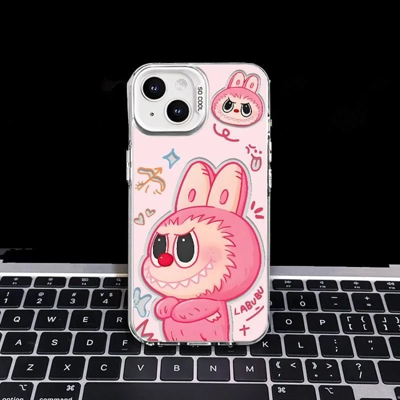 Новый милый чехол с рисунком Labubu для Xiaomi Redmi A1 13C 9C 9T Note ...