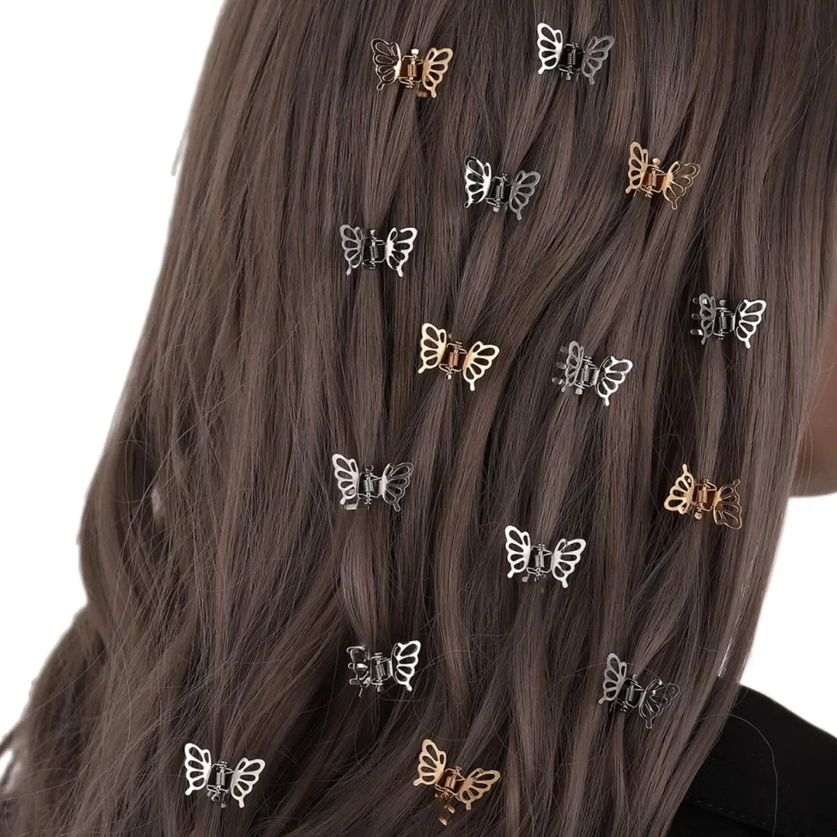 5pcs-Mini-Metal-Butterfly-Hair-Clip-Retro-Bangs-Fixed-Clip-Hair ...