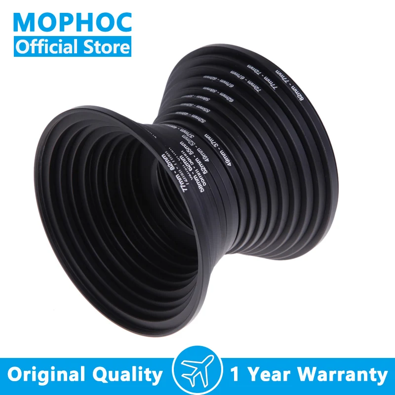 18pcs-Camera-Lens-Filter-Step-Up-Down-Ring-Adapter-Metal-Filter-Adapter ...