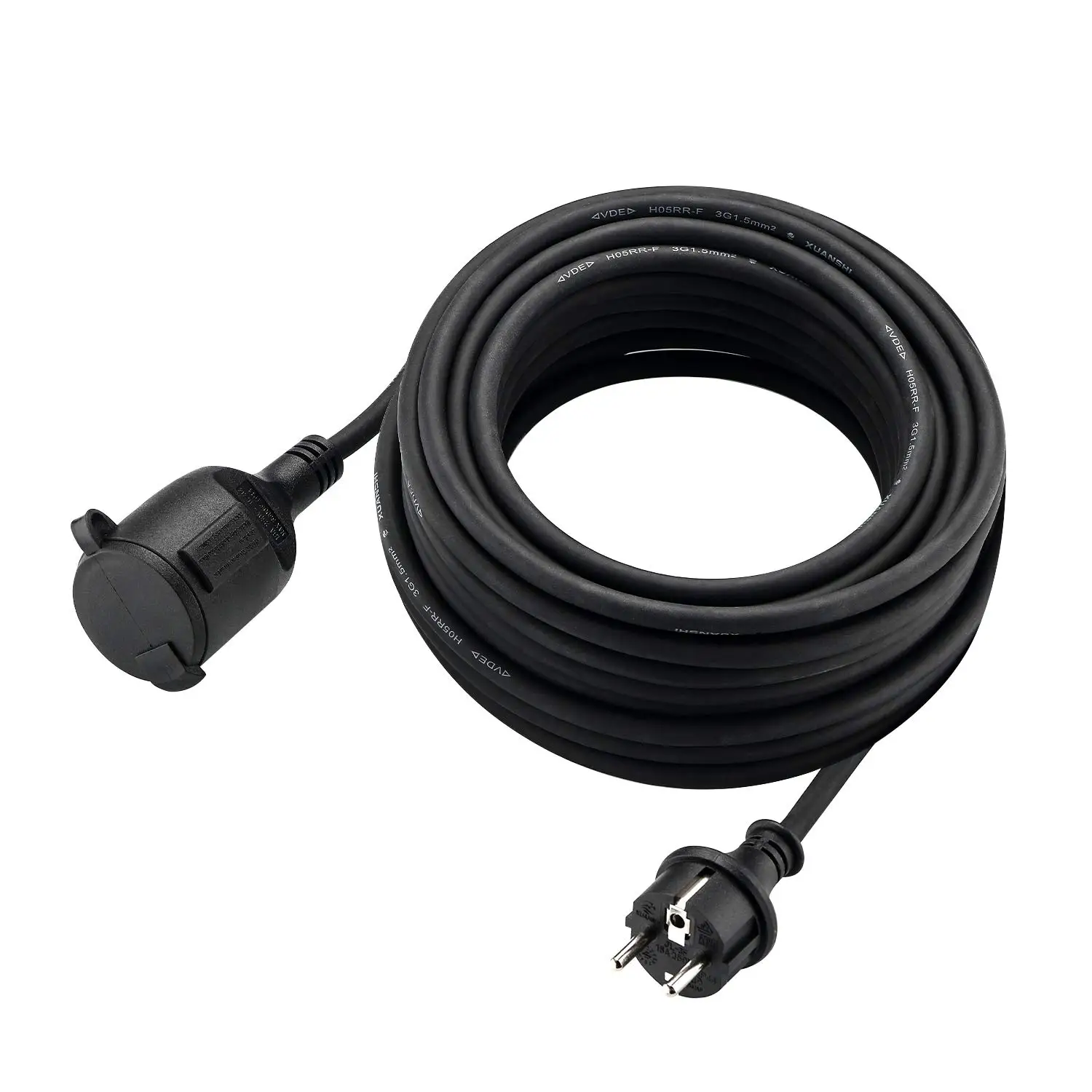 Cable-de-extensi-n-de-Cable-de-alimentaci-n-de-10M-alargador-enchufe ...