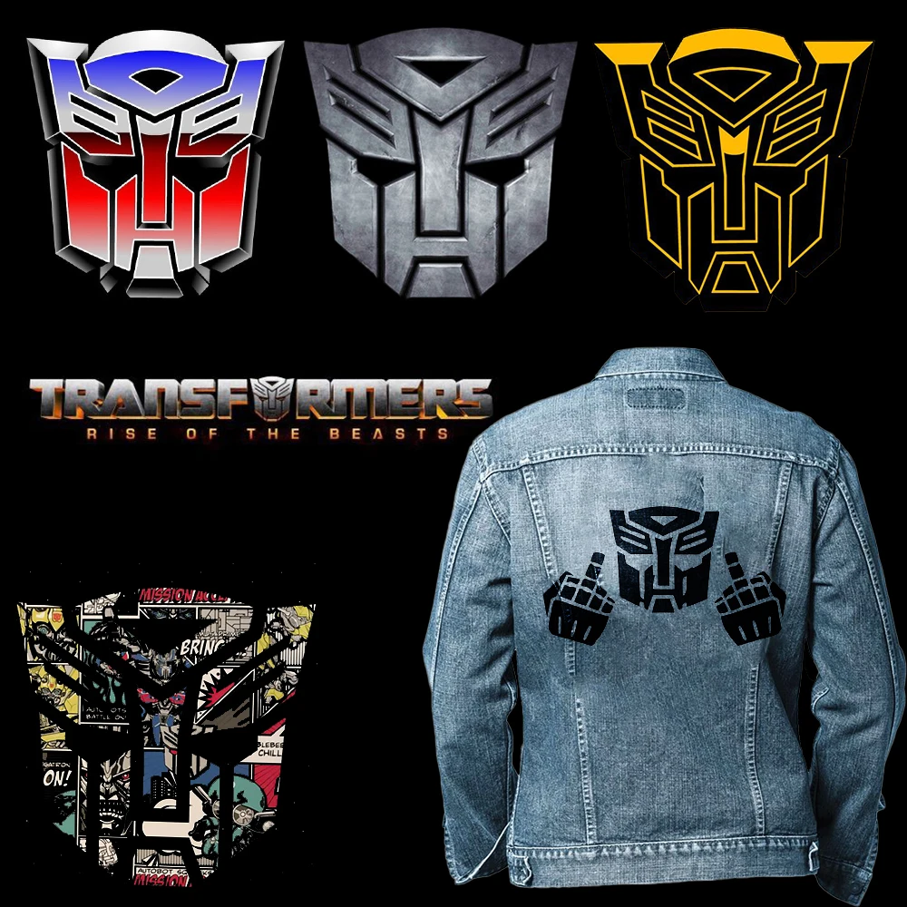 Transformers-Hot-Transfer-Clothing-Sticker-Optimus-Prime-Iron-on-Thermo ...