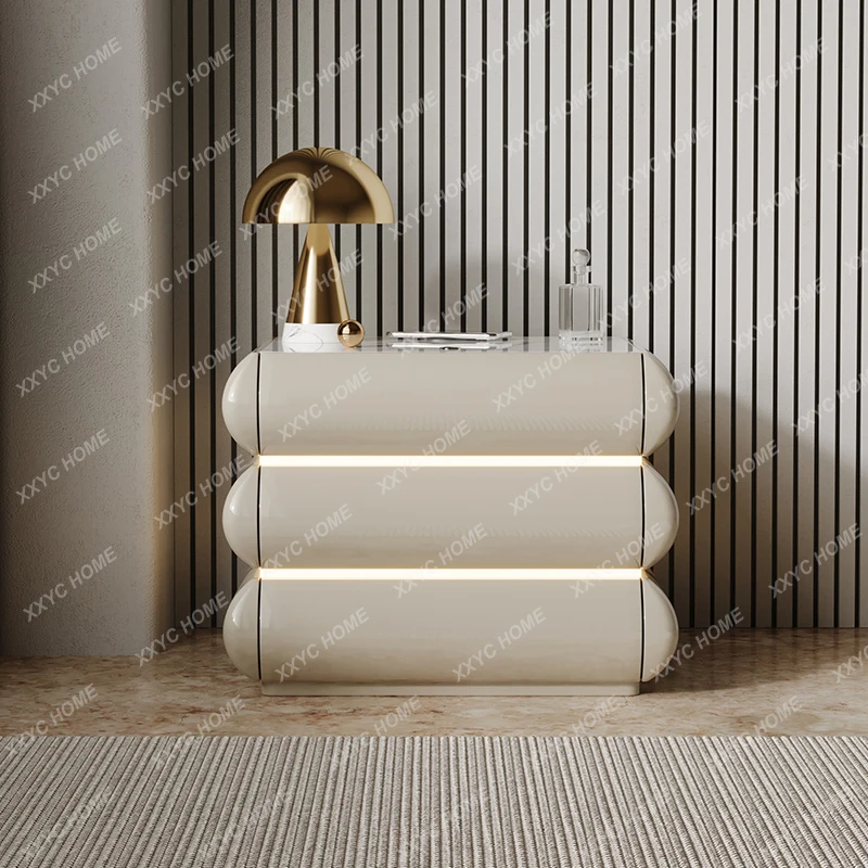 Complete-Small-Bedside-Tables-Smart-Drawers-Wooden-Storage-Bedside ...