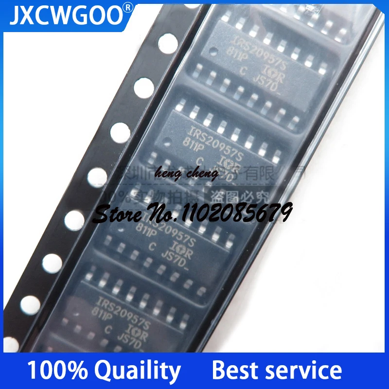 10PCS 100% New Original IRS20957STRPBF IRS20957S SOP 16 Audio power amplifier IC chip ...