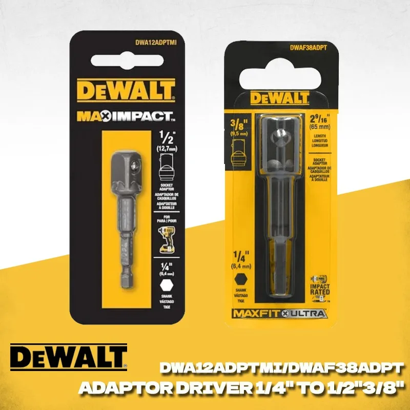 DEWALT DWA12ADPTMI DWAF38ADPT IMPACTO máximo ™ Accesorios para ...