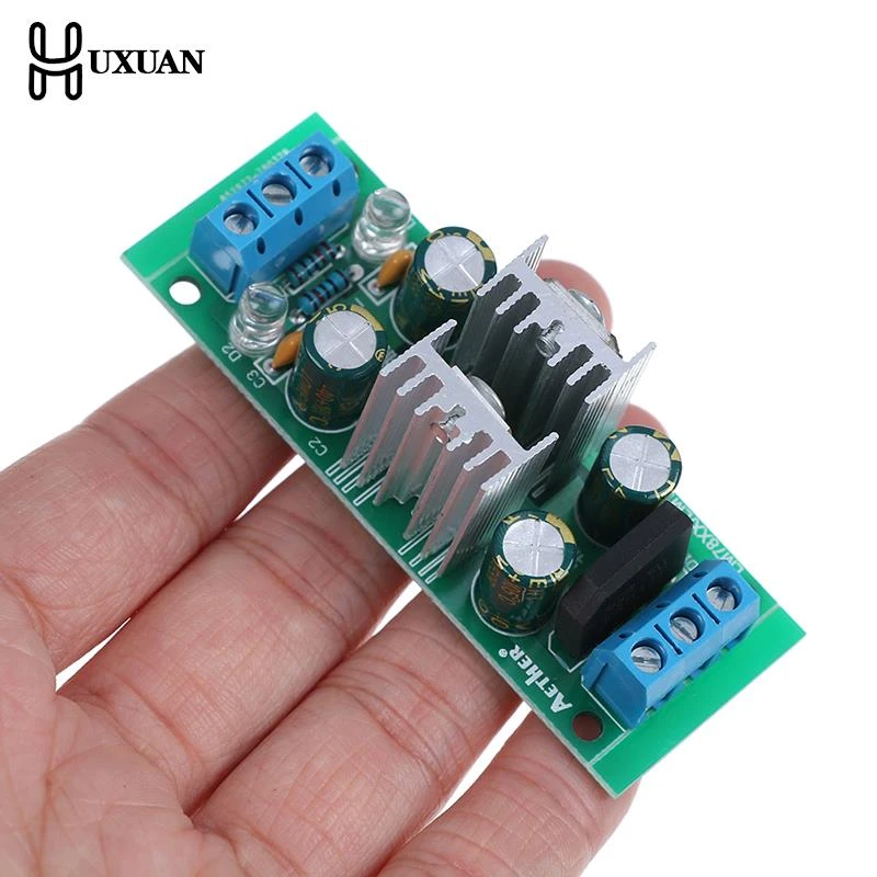 DC 15~24V LM7812 + LM7912 + 12V Dual Voltage Regulator Rectifier Bridge ...