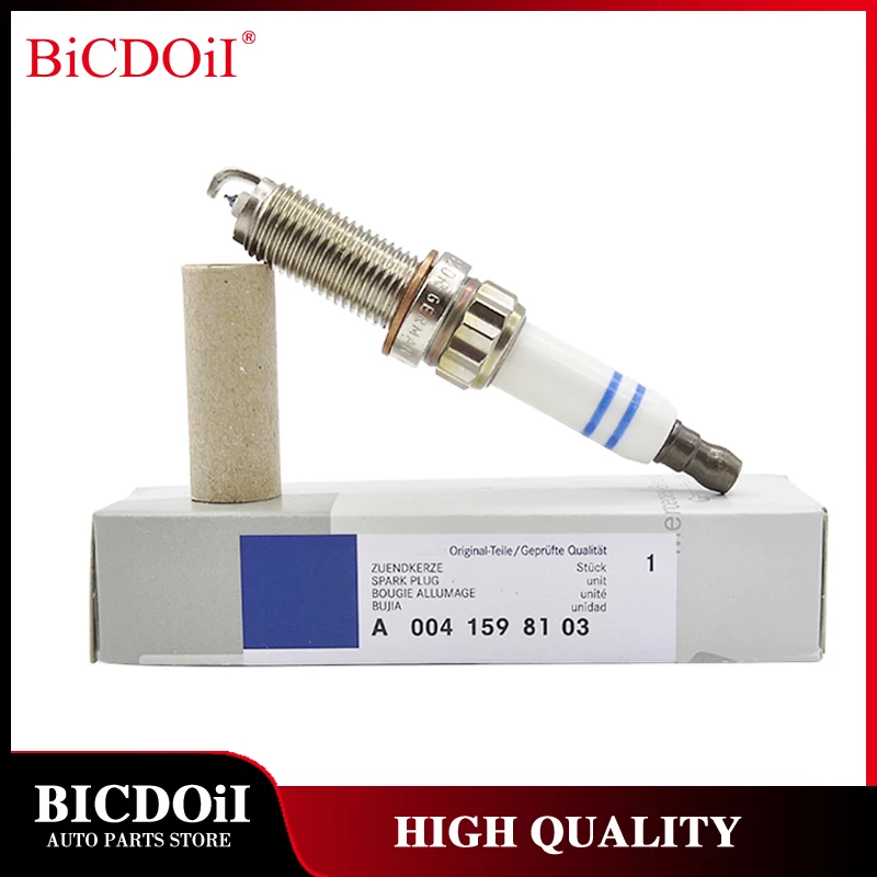 4-6Pcs-A0041598103-Z6S113320R-Iridium-Spark-Plug-for-Mercedes-Benz-W202 ...