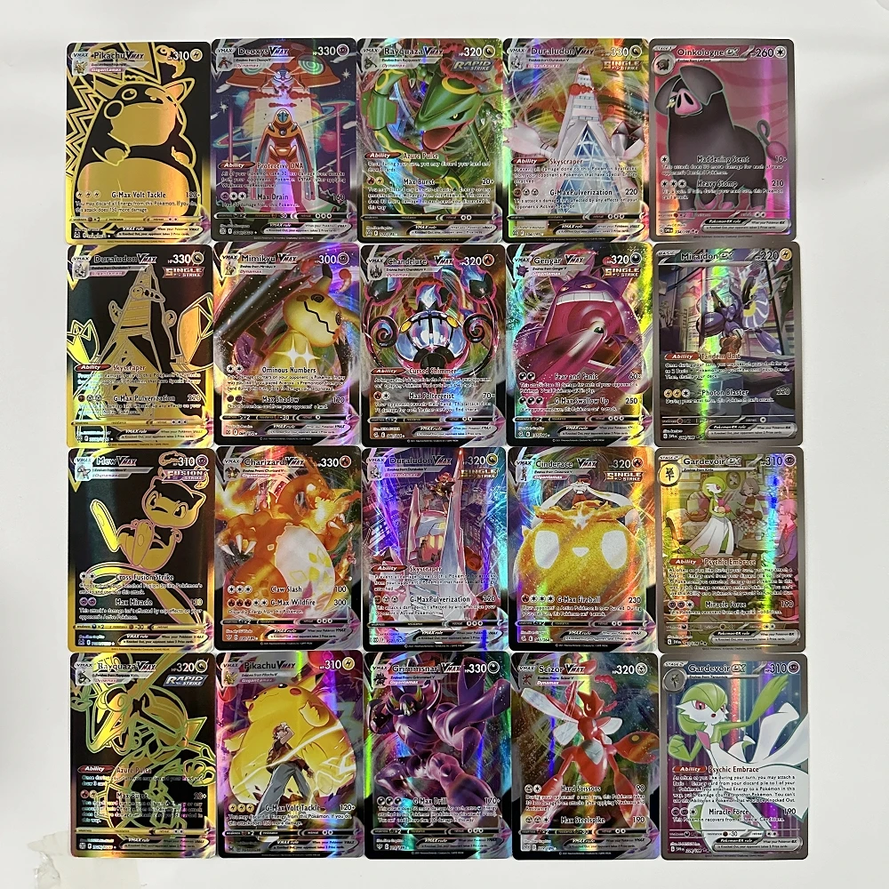 Vmax Pokemon Card Pokemon Card Lot Of 100 Official TCG Cards + 1 Ultra ...