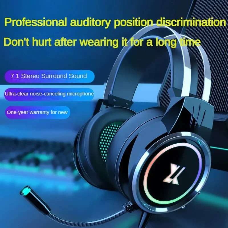 EWEADN-X8-Wired-Head-mounted-Computer-Headphones-RGB-Subwoofer ...