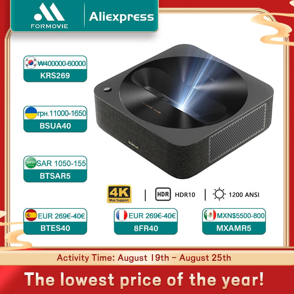 Fengmi-Formovie-R1-Nano-Support-4K-Projector-Ultra-Short-Throw-Laser ...