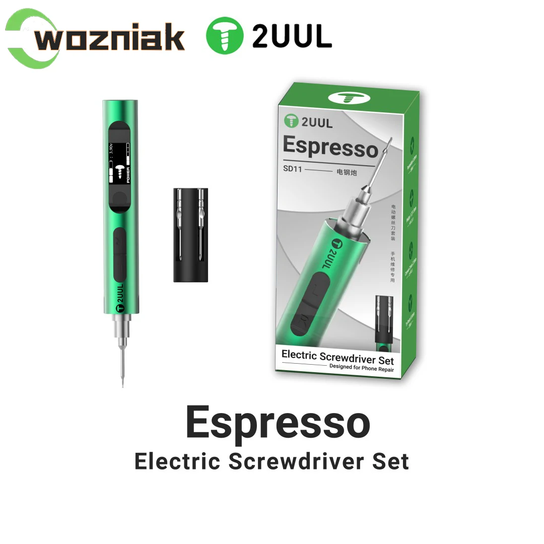 2UUL SD11 Espresso Electric Screwdriver Set Electric Cannon Portable ...