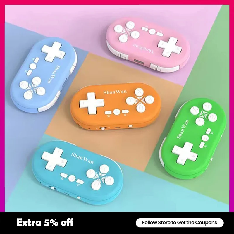 Shanwan-Mini-Gamepads-microcontrolador-inal-mbrico-Bluetooth-de ...