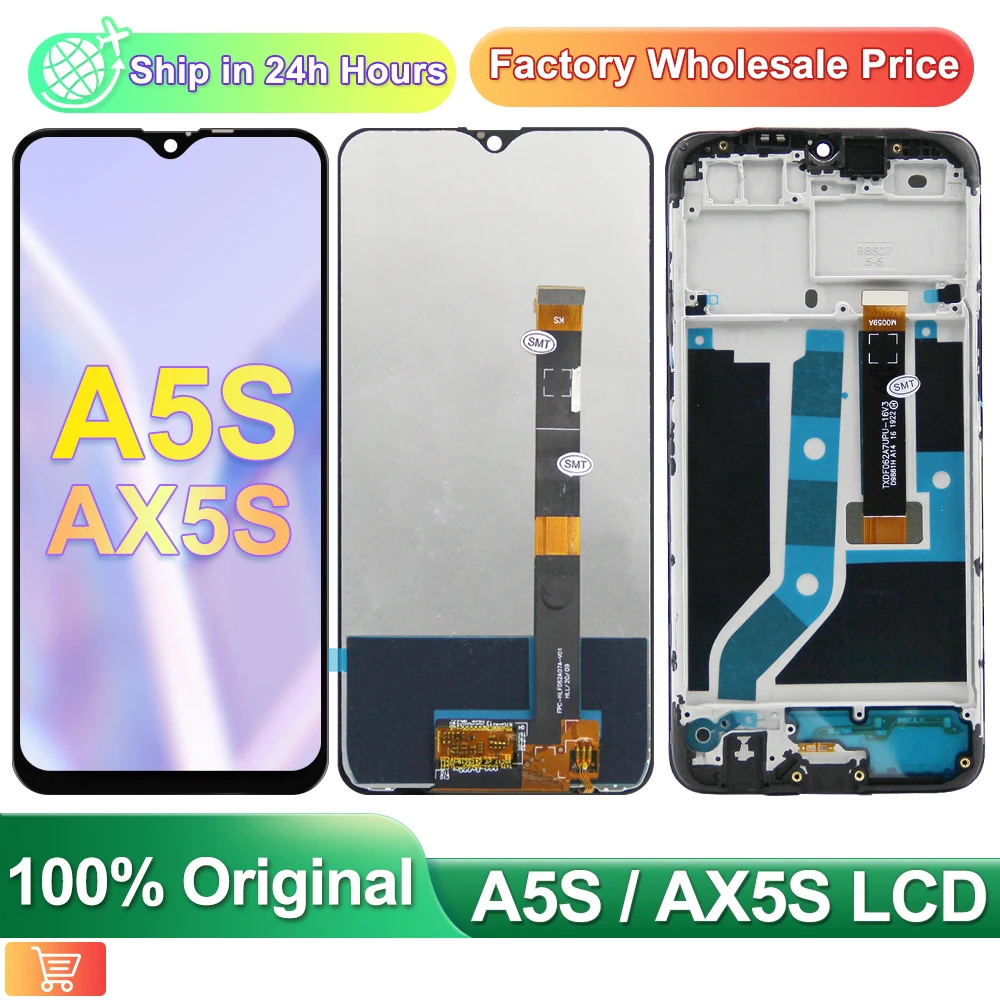 6-2-Original-For-Oppo-A5s-AX5s-LCD-Display-with-Frame-Touch-Screen ...