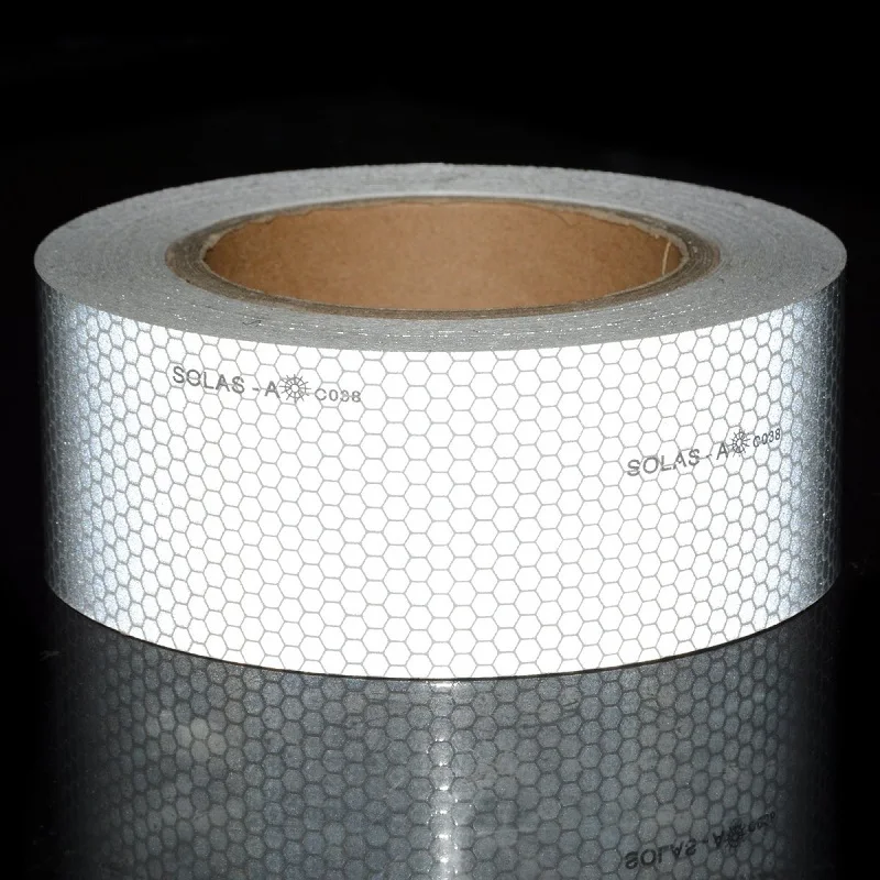 5cm-5m-Self-Adhesive-Reflective-Solas-Grade-Safety-Maritime-Tape ...
