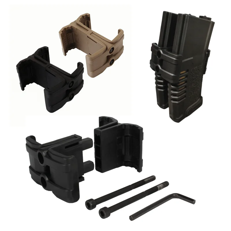 Tactical-Clip-Rifle-Dual-Parallel-Magazine-Connector-For-AK-AR15-M4-MP5 ...