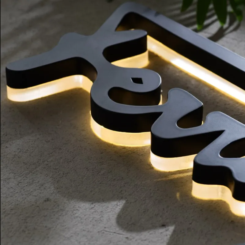 Fabricated-Stainless-Steel-3D-Backlit-Letters-Channel-Letters-Halolit ...