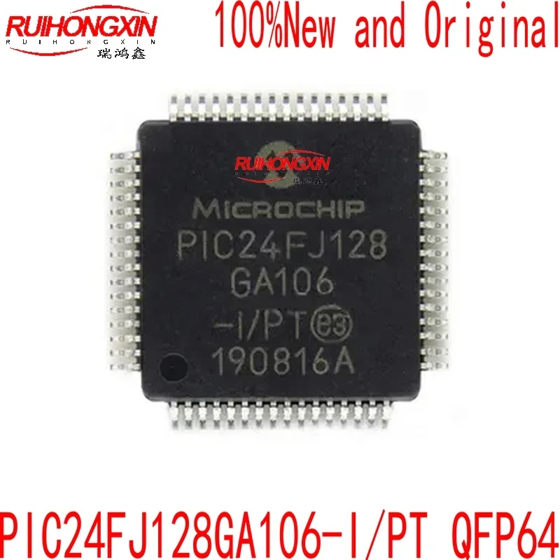 Brand-new-original-PIC24FJ128GA106-I-PT-TQFP-64-SMD-16-bit ...