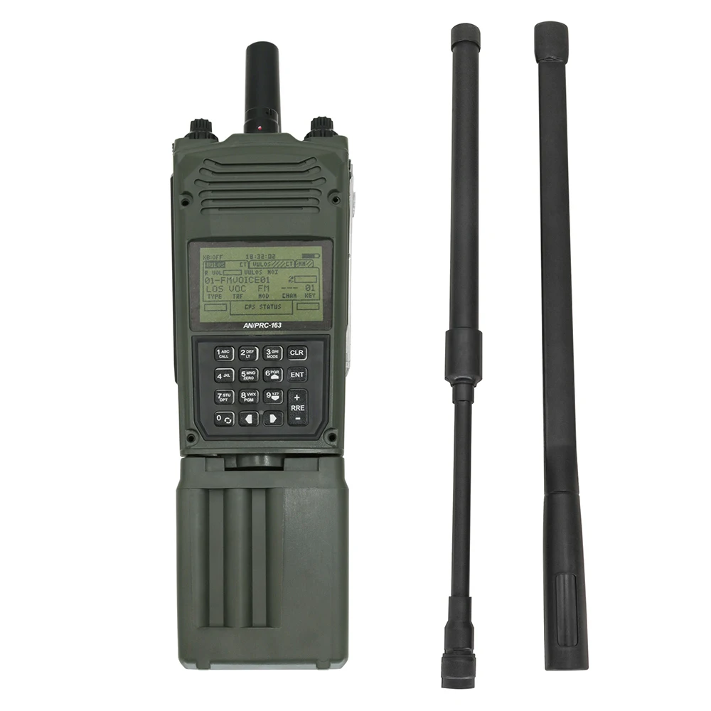 Tactical Prc 163 Virtual Radio Box For Tactical Airsof Shooting Comtac Hunting Headset For Yaesu