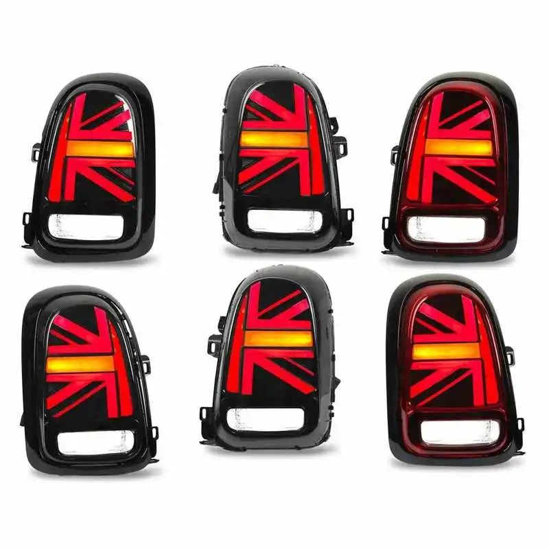 Full LED Union Jack Tail Lights with Sequential Turn Signals IP67 ...