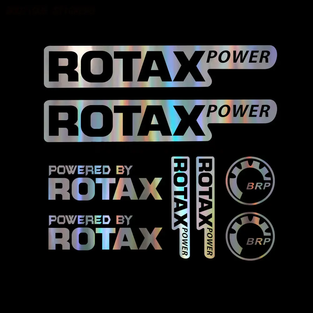 8Pcs-premium-stickers-are-used-for-ROTAX-ski-slopes-brp-can-am-stickers ...