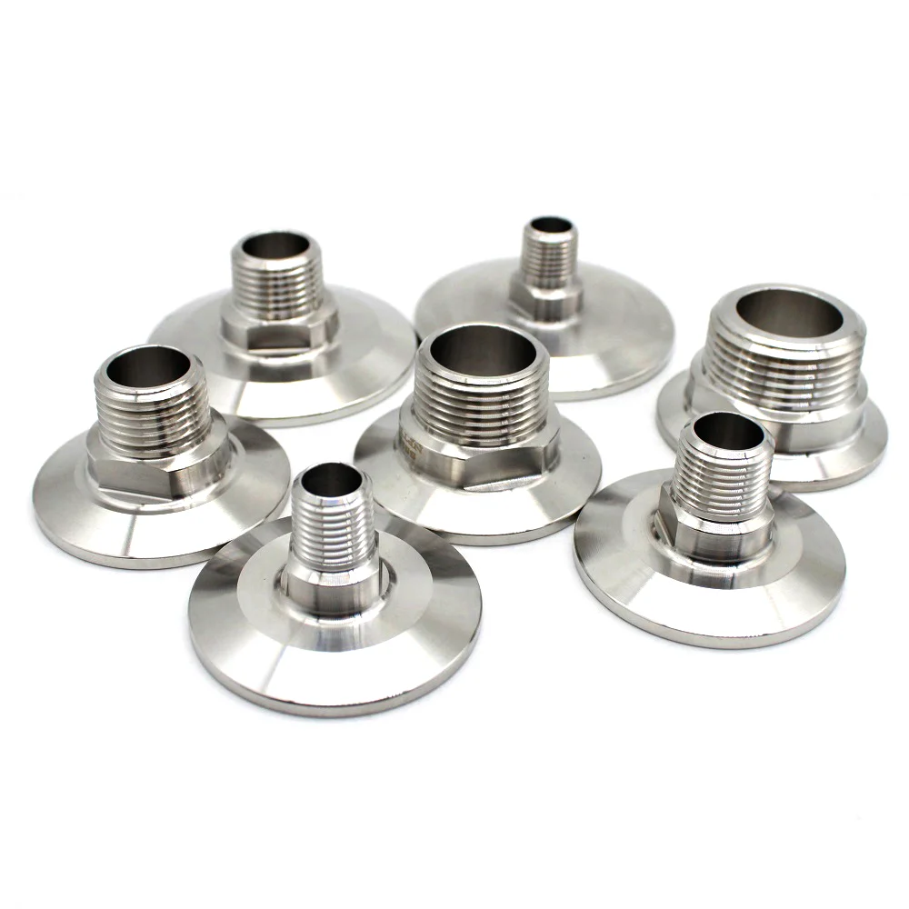 Brewery Equipment Fitting DERNORD 2-Inch Tri Clamp To NPT Adapter ...