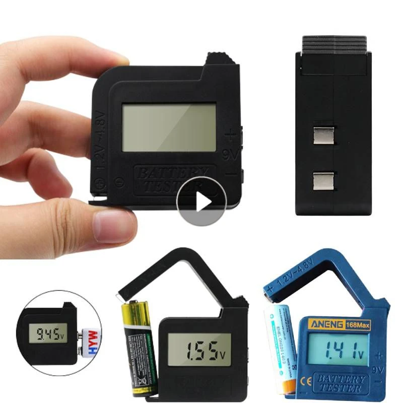 1PCS Lithium Battery Testers Digital Display ABS Plastic Shell ...