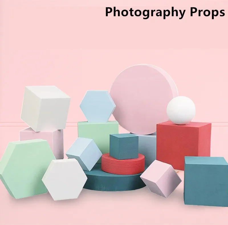 Geometry-Photo-Props-Foam-Cube-Ornaments-Jewelry-Shooting-Decoration ...