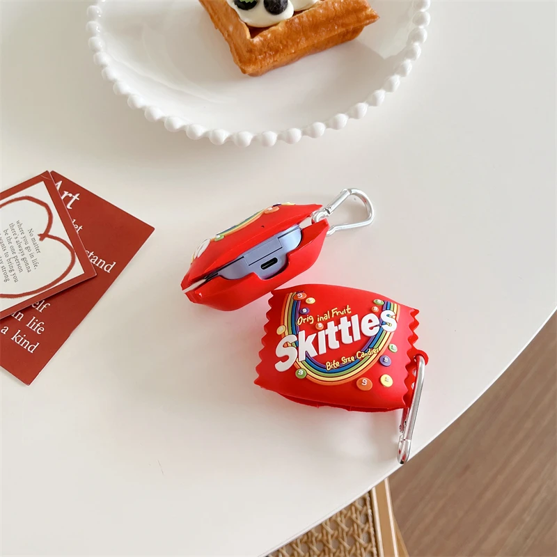Generic 3d Cute Skittles Bubble Gum For Samsung Galaxy Buds2 Pro Buds2 ...