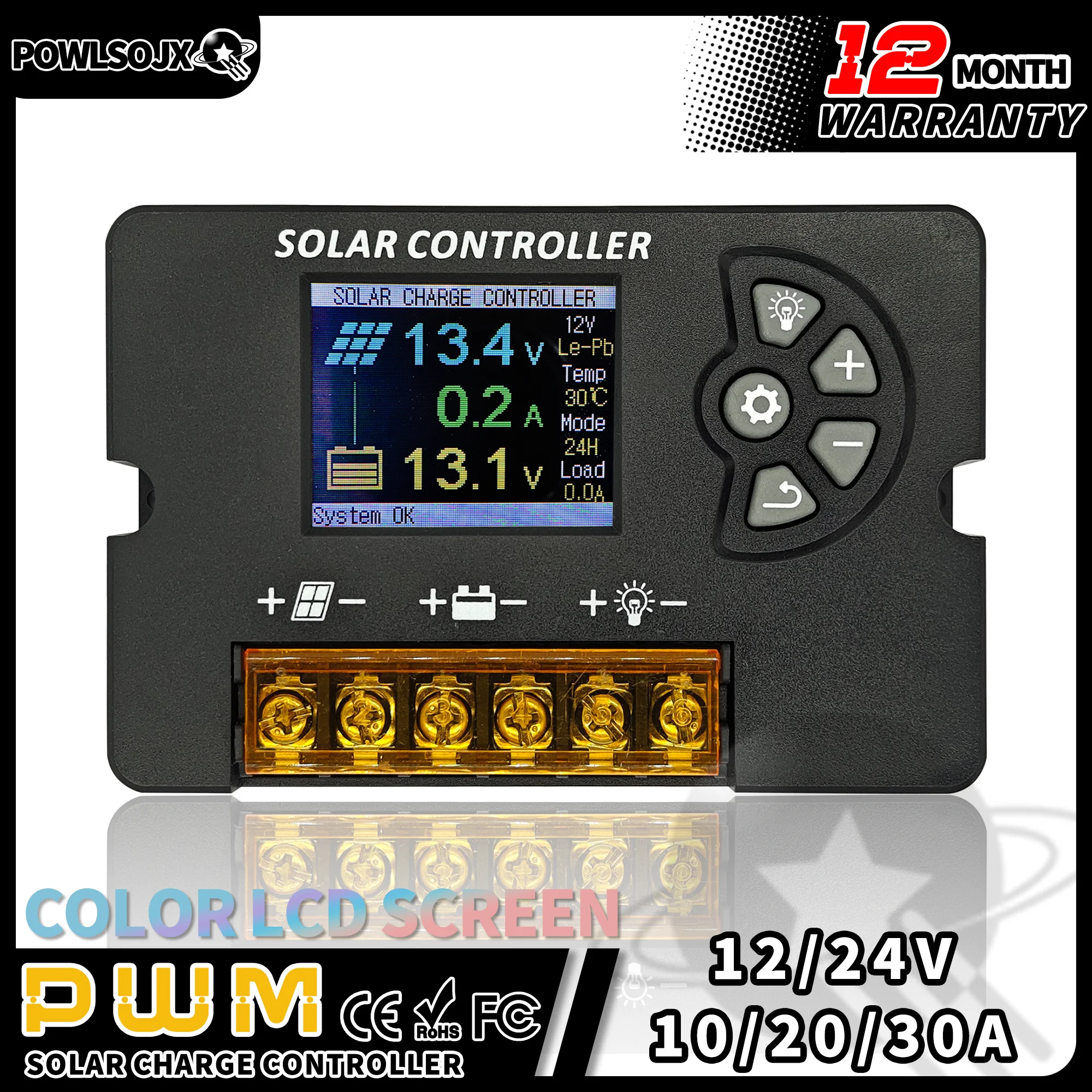 Powlsojx-12V-24V-Automatyczny-regulator-adowania-s-onecznego-10A-20A ...