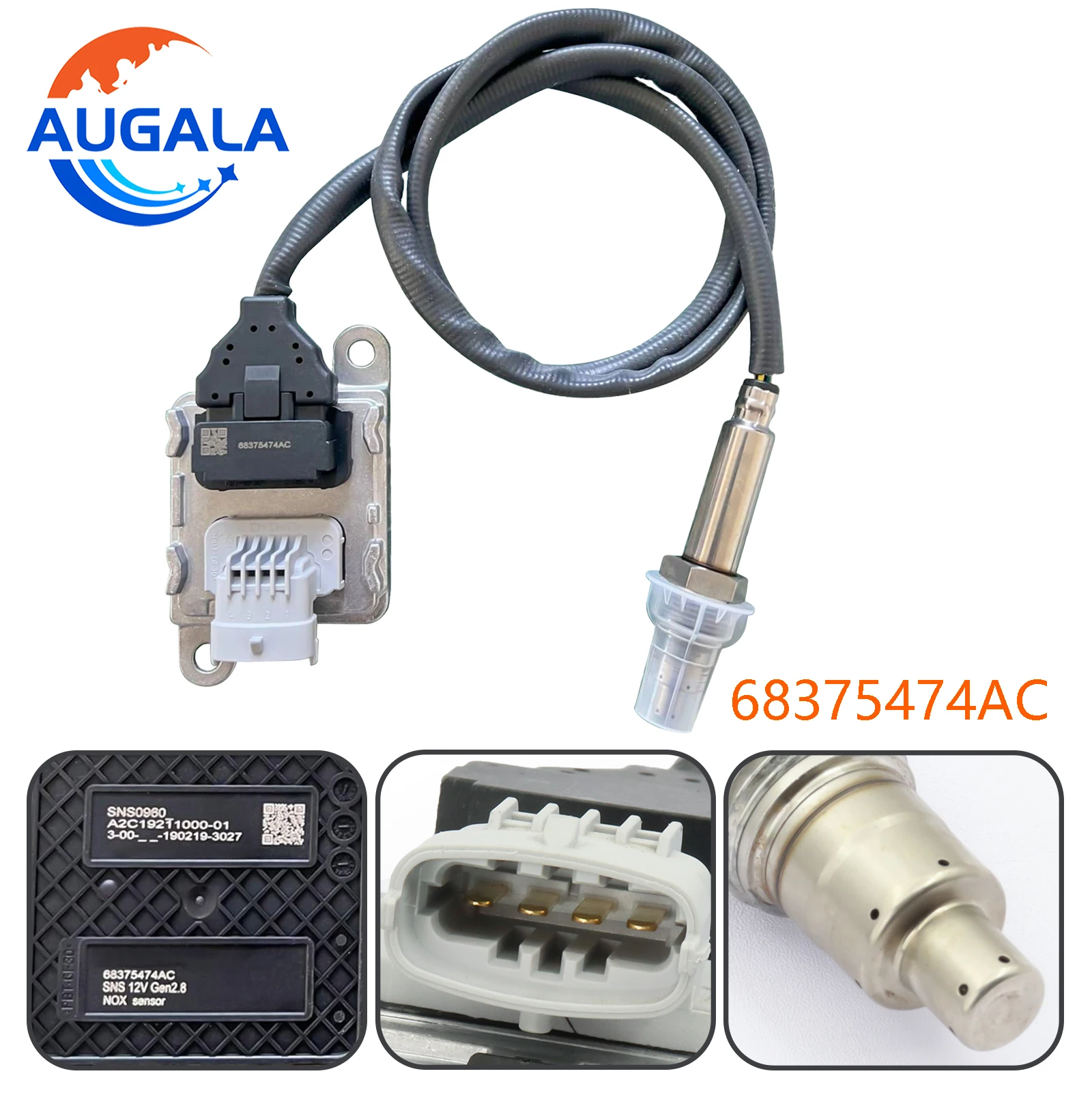 AUGALA-Nitrogen-Oxide-Sensor-Nox-Sensor-68375474AB-68375474AC-For-Ram ...