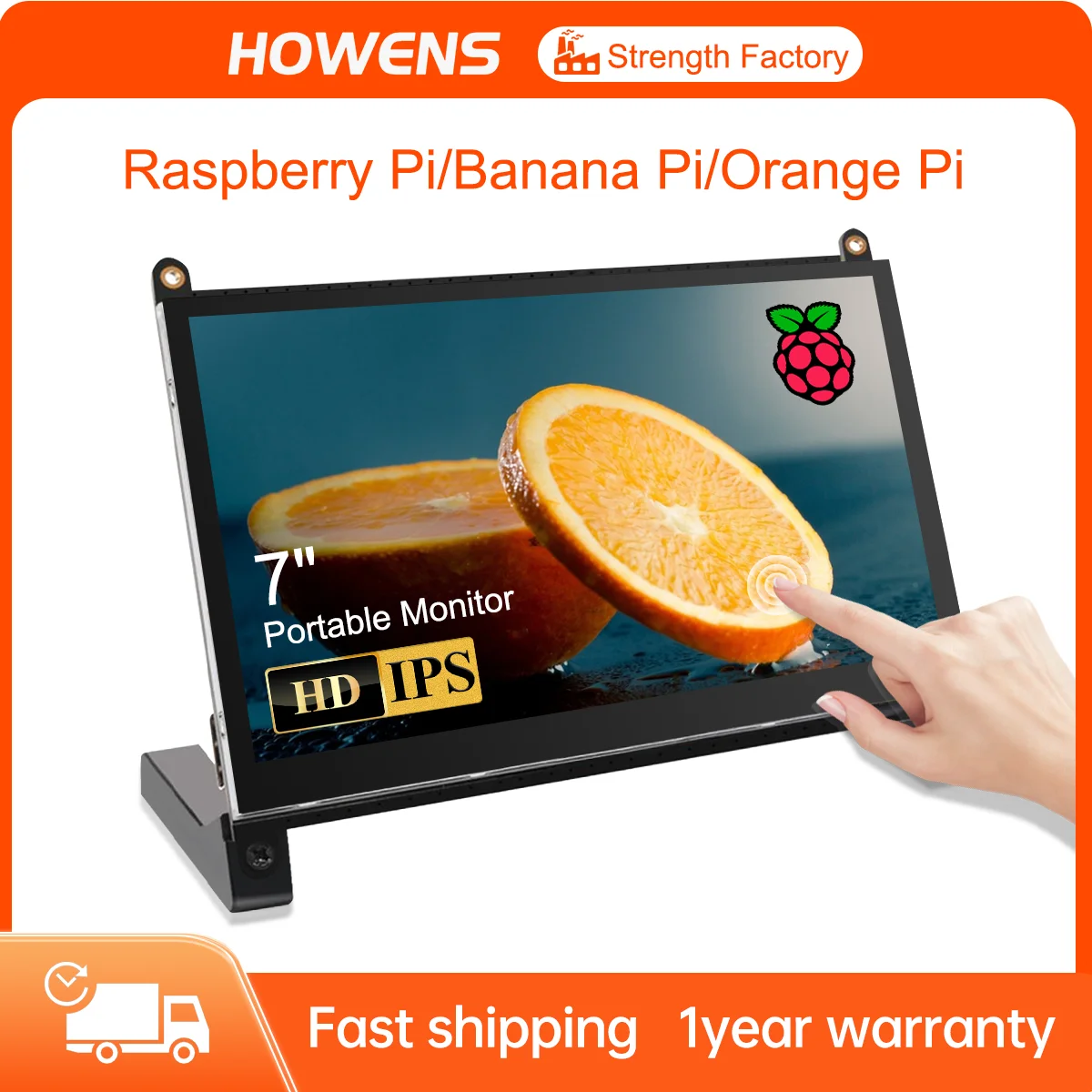 HOWENS-Monitor-port-til-de-7-pulgadas-para-Raspberry-Pi-4-3-programas ...