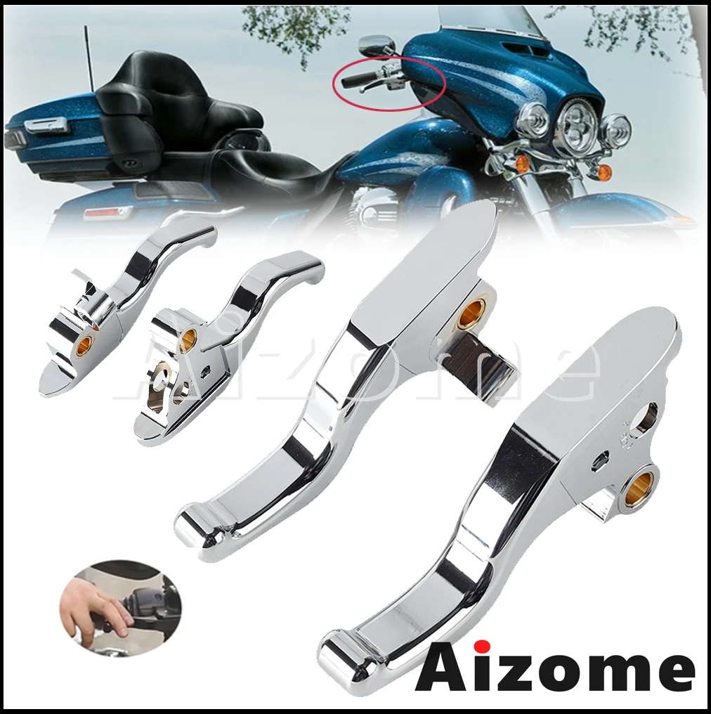 Motorcycle-Universal-Handhlebar-Brake-Clutch-Handle-Control-Levers-For ...