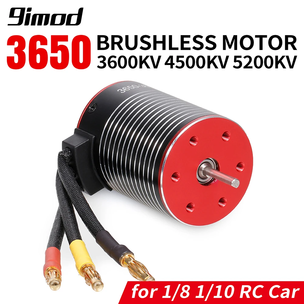9IMOD-3650-Brushless-Motor-Waterproof-3600KV-4500KV-5200KV-for-1-8-1-10 ...