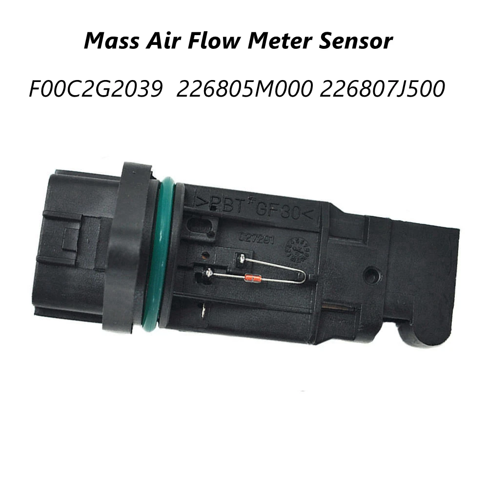 F00C2G2039 MAF Mass Air Flow Meter Sensor For NISSAN Primera P12 P11 ...