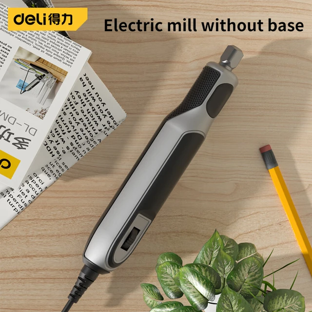 Deli Engraving Pen Grinder 18V 4-speed regulation Engraver Mini Drill ...