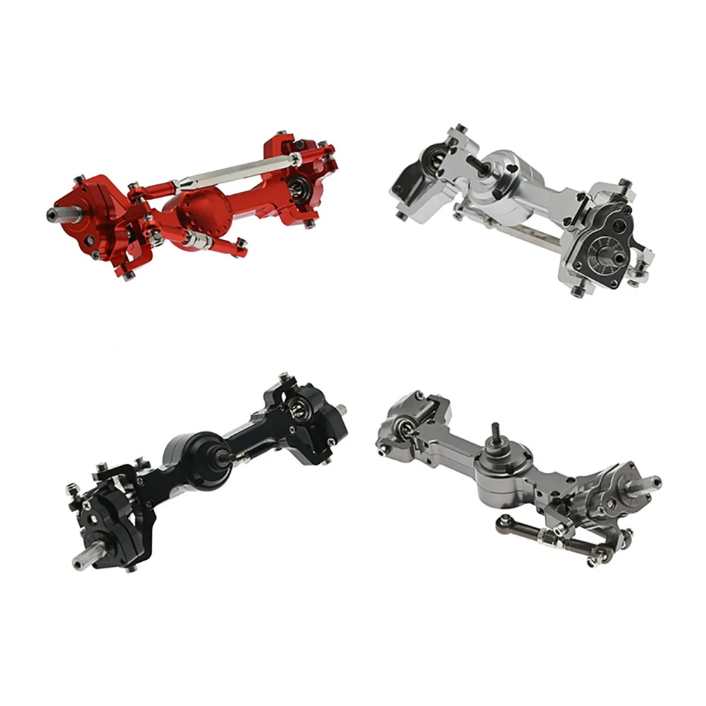 금속 포털 차축 전면 후면 포털 차축 4WD RC 자동차 DIY 수정 부품 WPL MN 90 99S 액세서리 ...