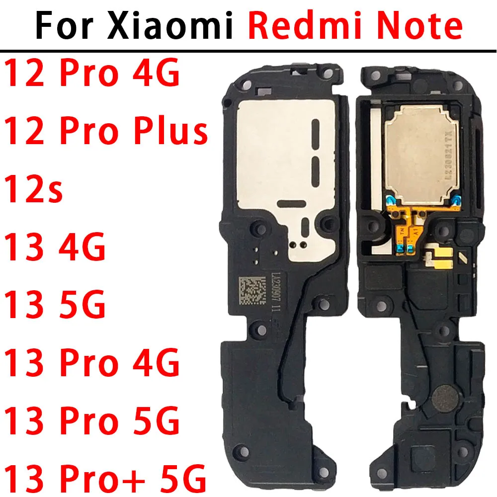 Loudspeaker For Xiaomi Redmi Note 12 12S 13 Pro Plus 4G 5G Note12S ...