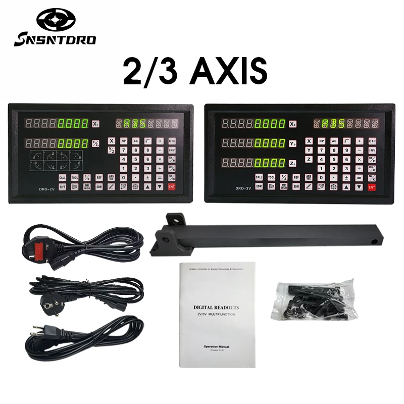 DRO-2V-3V-2-axis-3-Axes-Digital-Readout-Metal-Casing-Display-for ...