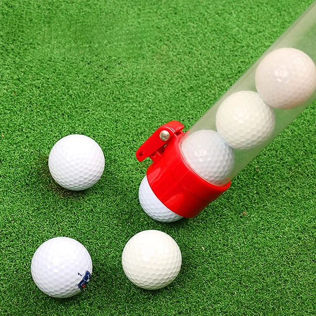 Golf Ball Picker Shag Tube – Plastic with Ball Release Retrievers ...