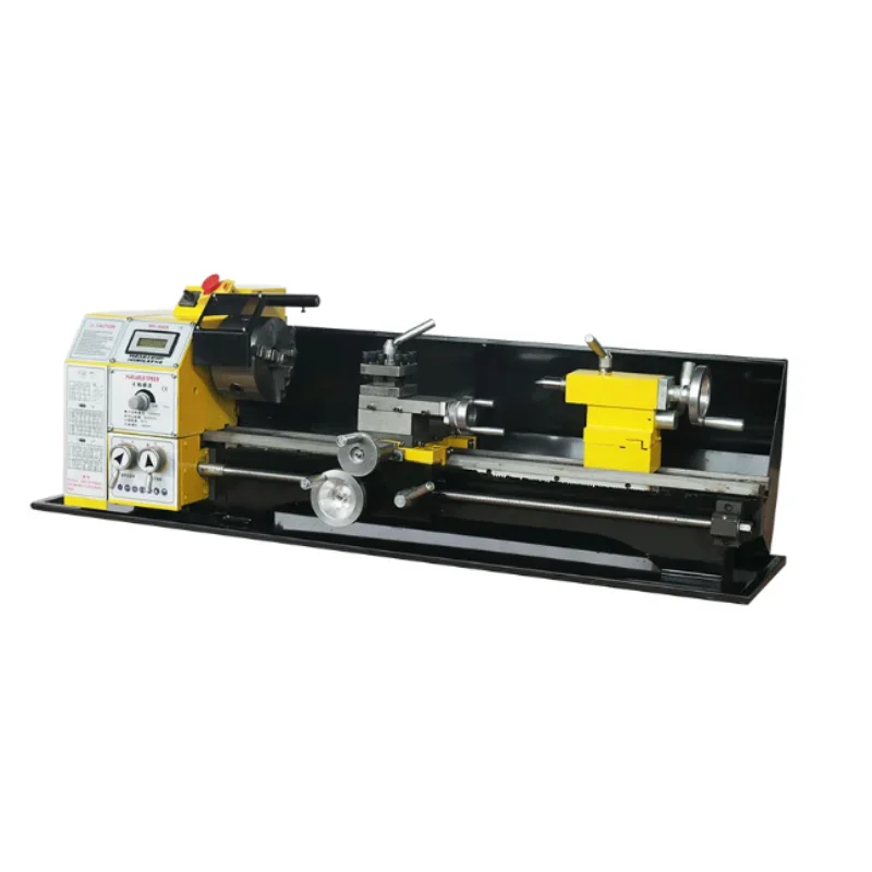 220V Desktop Lathe Metal Processing Mechanical Machine HMT-600A Multi ...