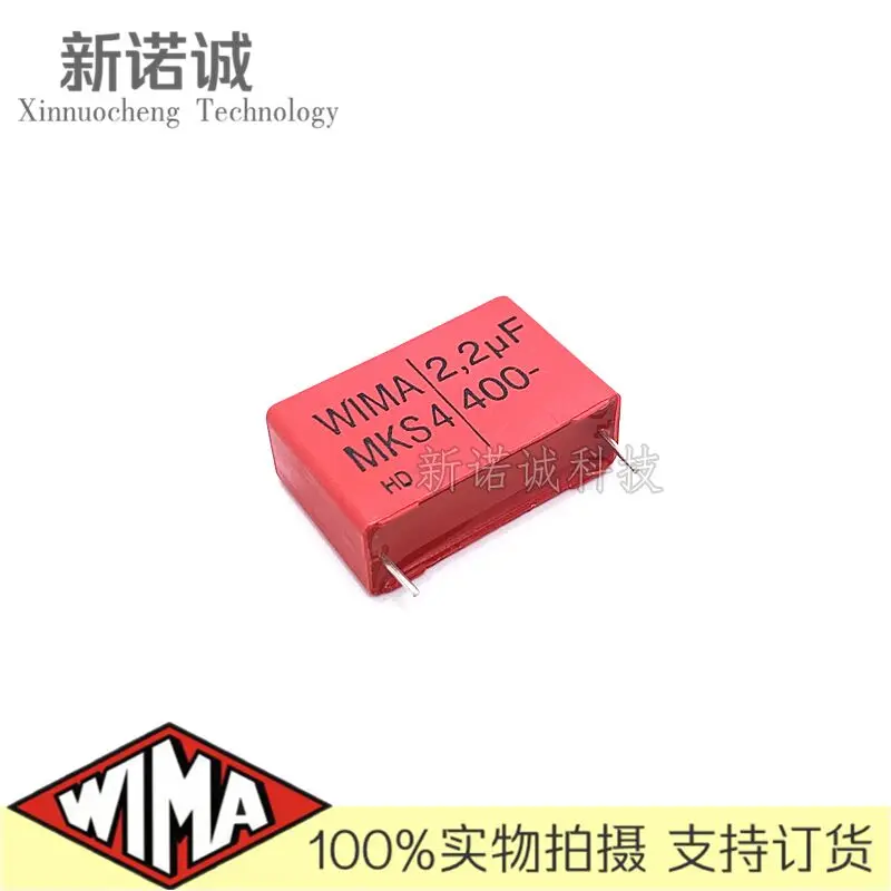 2PCS/5PCS/20PCS/Lot WIMA MKS4 2.2UF 400V 400v2.2UF 2U2 foil film ...