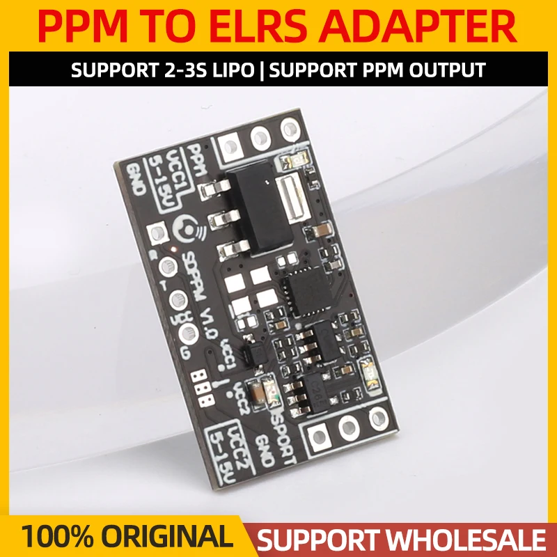 PPM-TO-ELRS-Adapter-Board-CSFR-Protocol-2-3S-LiPo-Support-PPM-Protocol ...