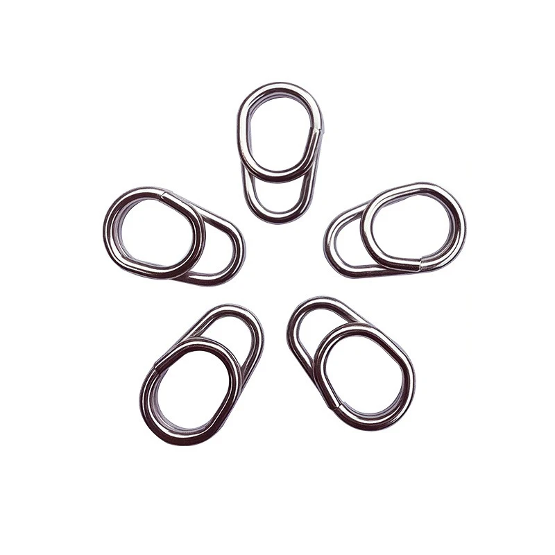 50-100pcs-Stainless-Steel-Ocean-Snap-Fishing-Rings-Split-Rings-High-Quality-Strengthen-Lure ...