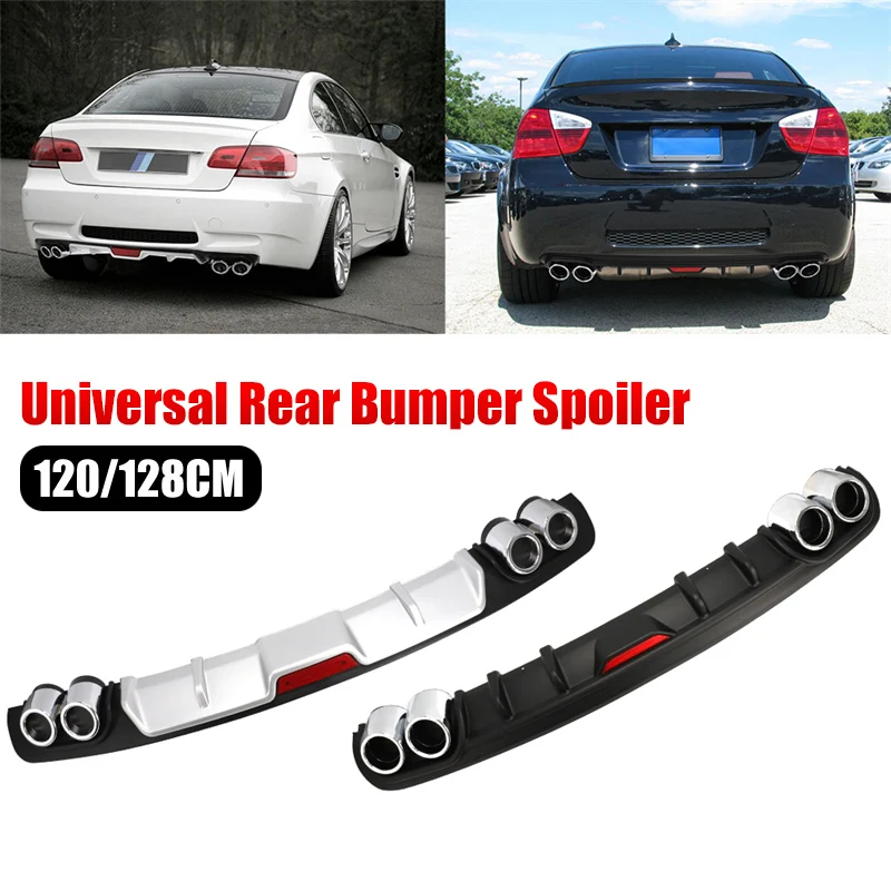 Universal-Rear-Bumper-Spoiler-Rear-Lip-Rear-Car-Spoiler-Diffuser-120CM ...