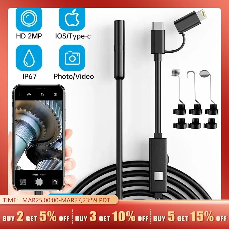 Endoscope-Camera-With-Light-For-iPhone-iPad-IOS-Android-Type-c ...