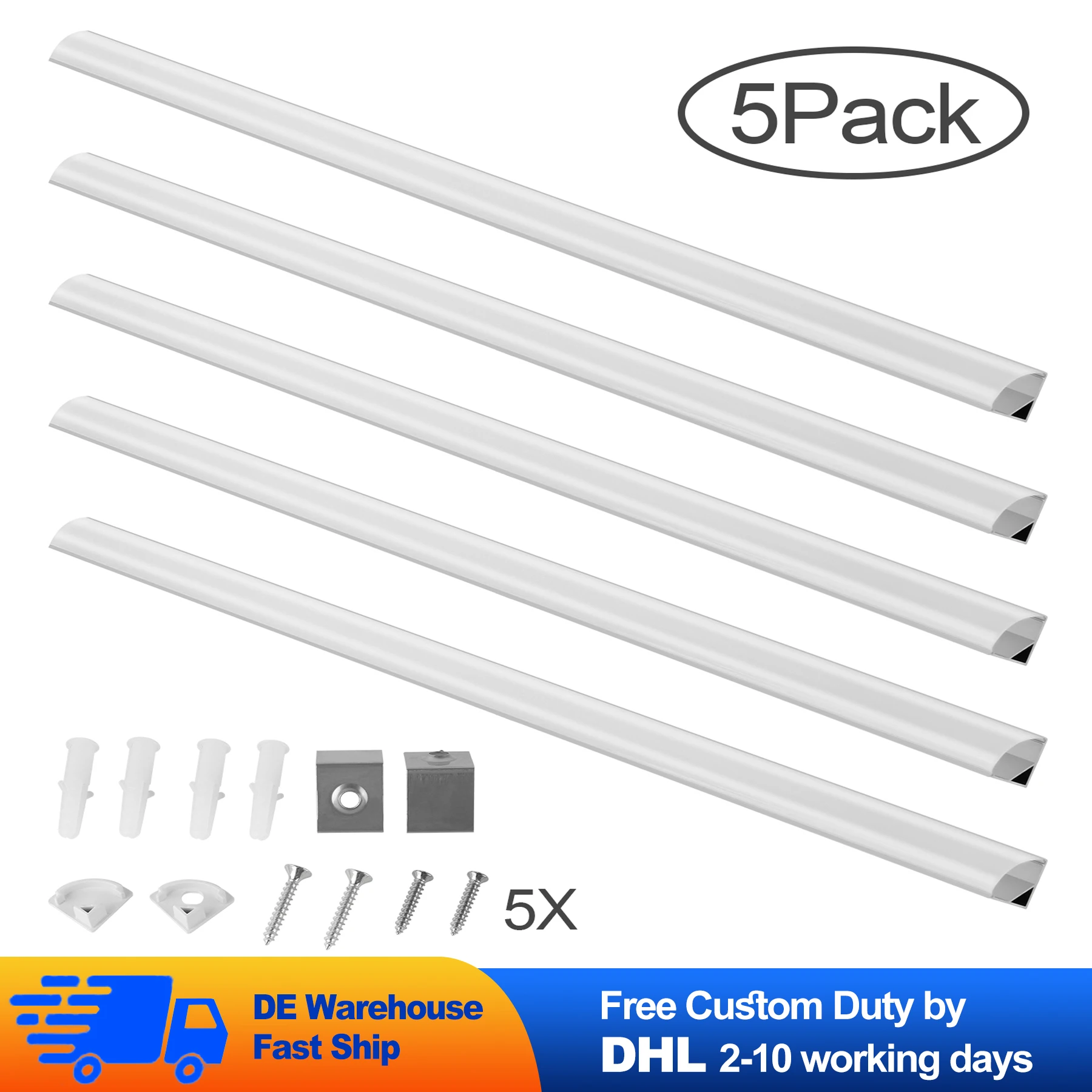 CC 015 Led Aluminium Profile Channel Holder for LED Strip Light Cabinet ...