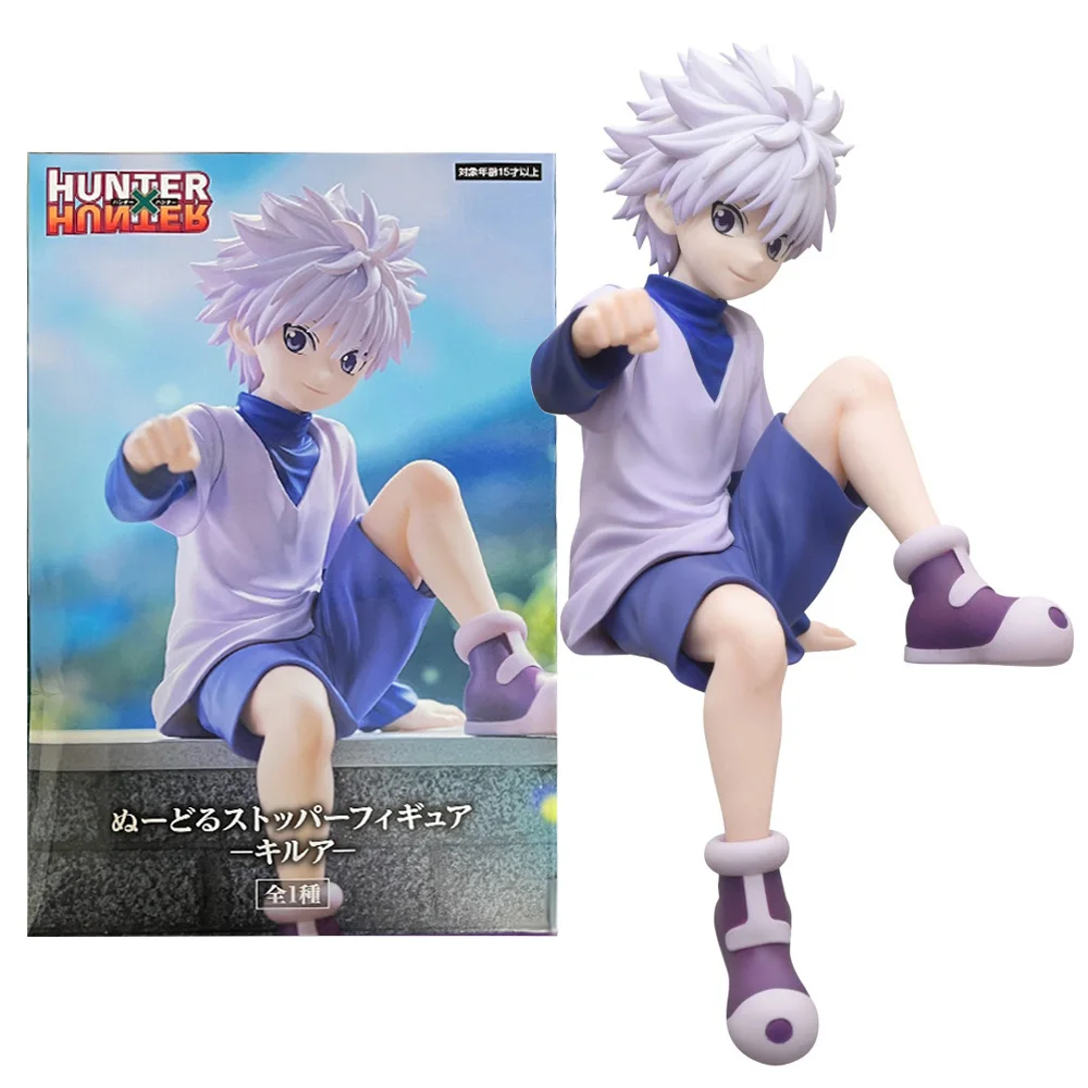 12CM-Anime-HUNTERxHUNTER-Killua-Zoldyck-Figure-Noodle-Stopper-Figure ...