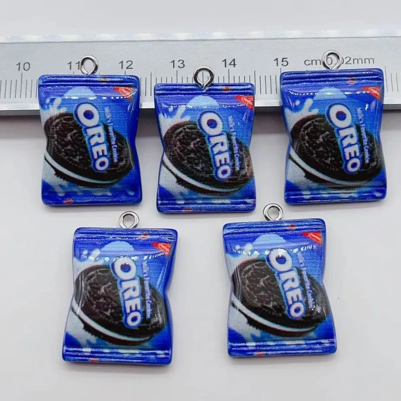 10pcs-Resin-Flatback-Chocolate-Biscuit-Earring-Charms-Simulated-Snacks ...
