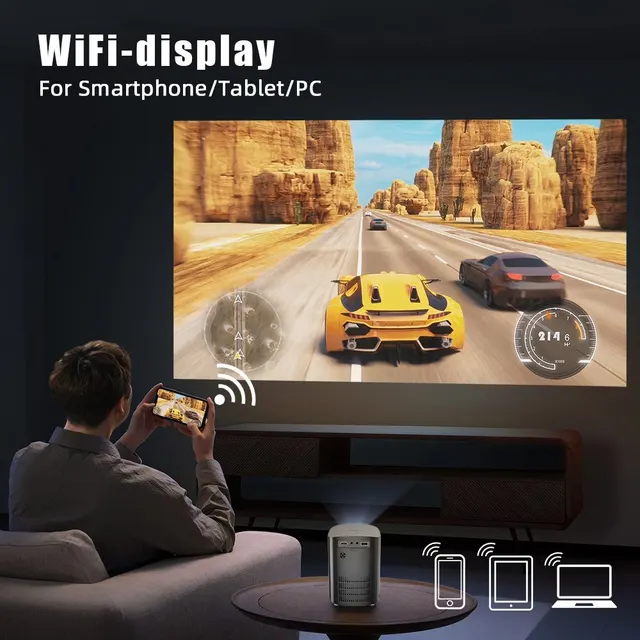 New Arrival BYINTEK X20 Portable Mini LED Smart Android Wifi Home ...