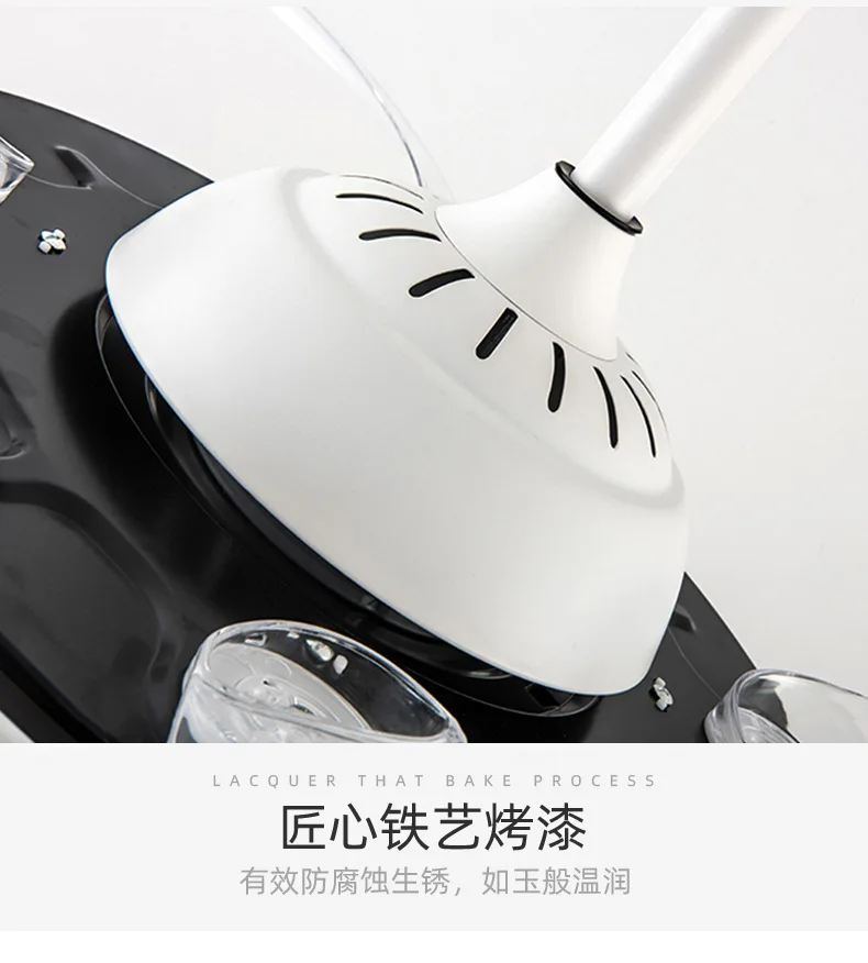 Đèn Led Tmall Thần Vô Hình Quạt Đèn Phòng Ngủ Phòng Khách Chuyển Đổi Tần Số Hiện Đại Tối Giản Ốp ...