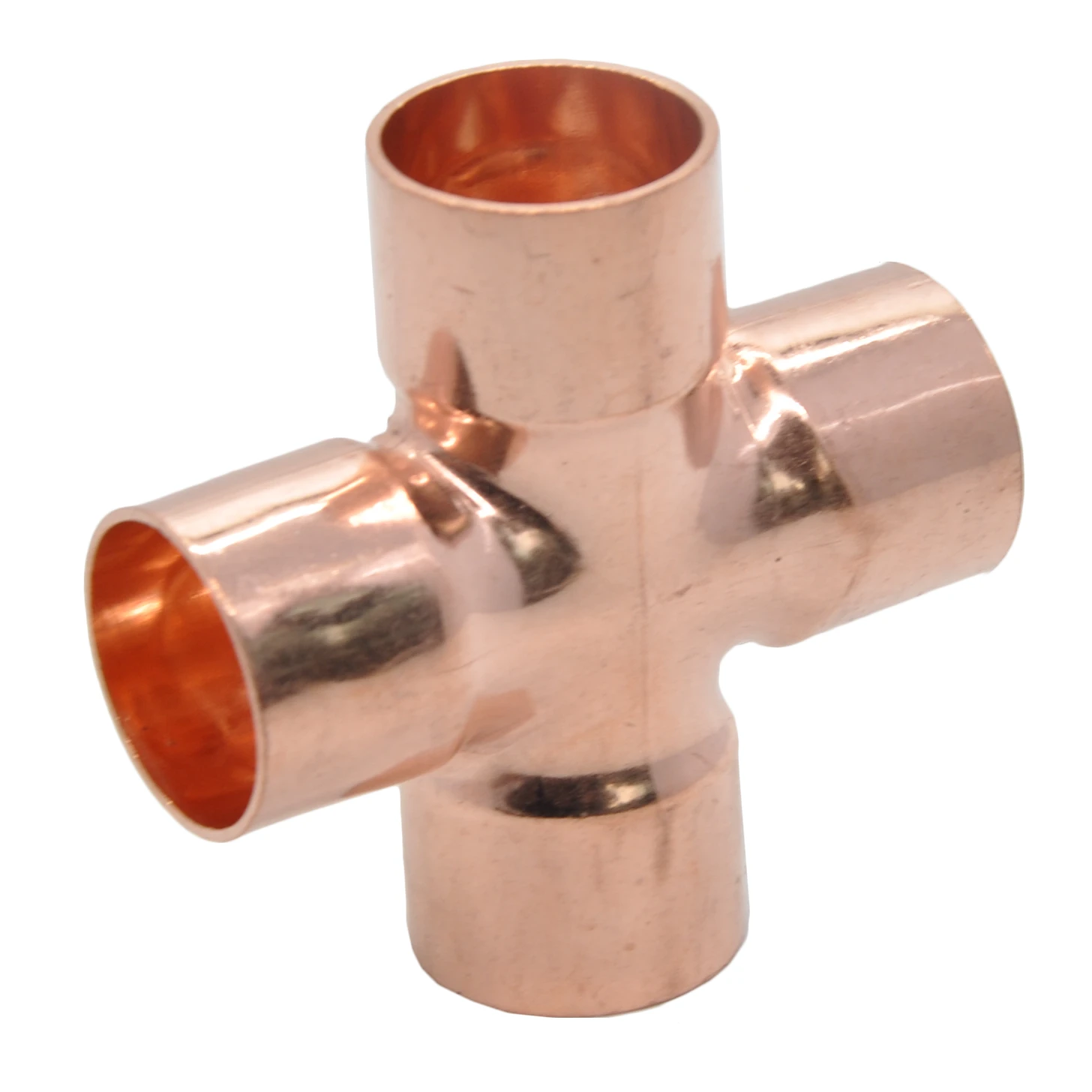 Copper Pipe Couplings Plumbing | Copper Pipes Cross Connectors - 15/16 ...